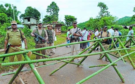 Villagers From Assam Mizoram Meet To Bring Normalcy Along Border The