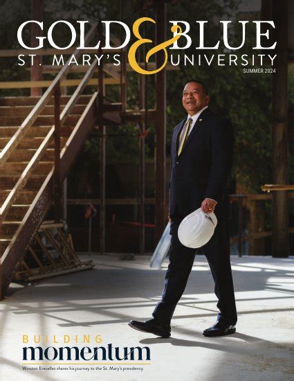 Gold And Blue University Issue Summer 2024