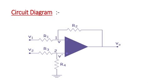Difference Amplifier And Subtractor Pptx