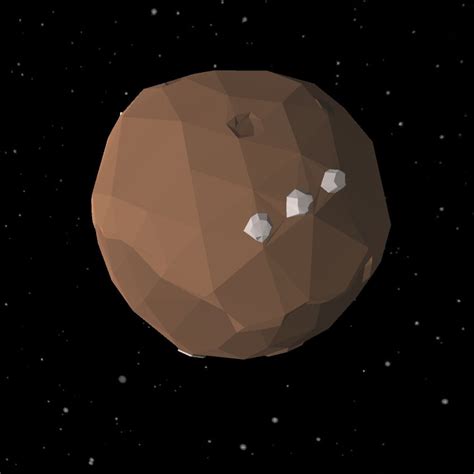 Low Poly Mars 3d Model 7 Max Ma Fbx Obj Free3d
