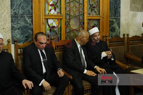 الأزهري ومحلب وعلي عبد العال في جنازة الدكتور محمد علي محجوب وزير