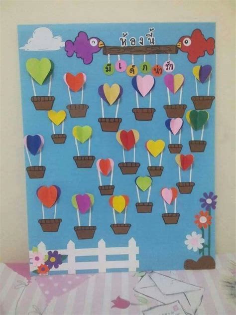 ไอเดียป้ายสมาชิกห้องเรียน สื่อเด็กปฐมวัยbyครูการ์ตูน