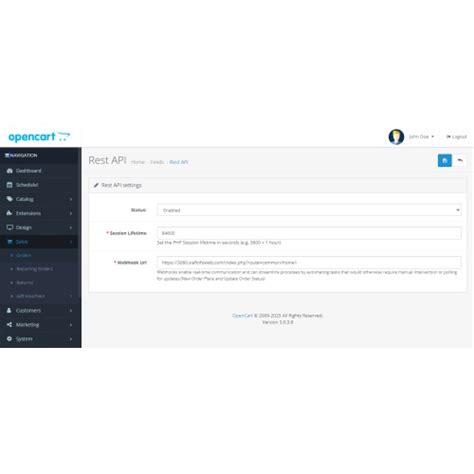 Opencart Orders Products Apis And Webhook Event
