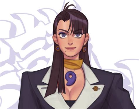Artstation 1990 Ace Attorney Mia Fey Ace Attorneys Hummel