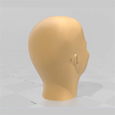 Female Mannequin Head 3d Model 3d Printable Cgtrader