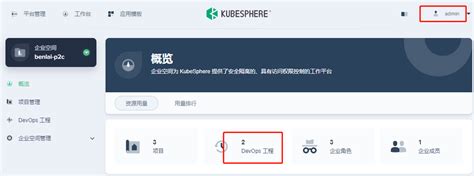 Devops的项目数量显示bug · Issue 704 · Kubespherekubesphere · Github