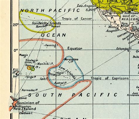 Old Colonial World Map 1912 By Cambridge Publishing British Empire