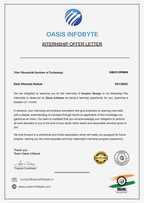 Shravan Kumar On Linkedin Oasisinfobyte Graphics Designing