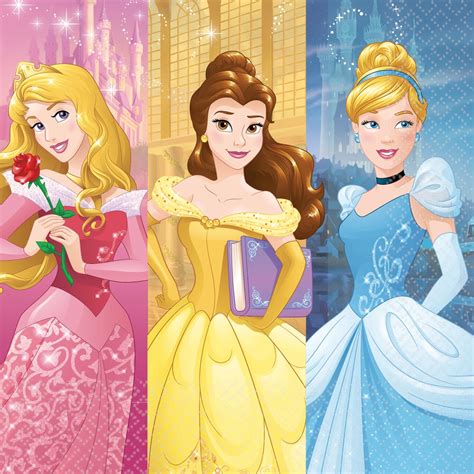 Disney Princess Lunch Napkins 16 Pk Party City