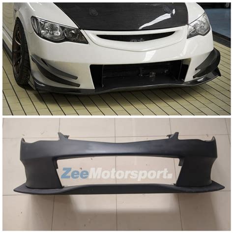 Js Racing Type S Frp Front Bumper Honda Civic Fd2 2006 2011 Atelier
