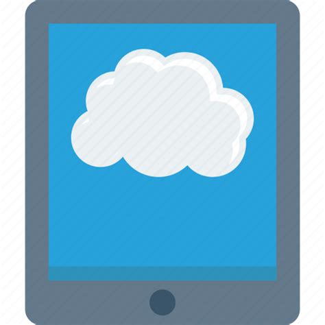 Cloud Computer Ipad Tablet Technology Icon Download On Iconfinder