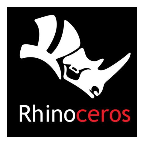Rhinoceros 3d Logo Png Vector Ai Free Download