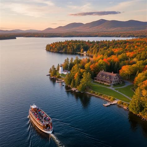 Moosehead Lake Greenville Maine Vanguard Charter Bus