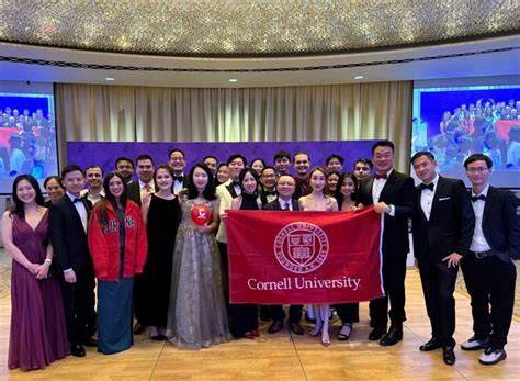 Congrats To Cornell Club Of Singapore For Winning The Best School Spirit Award At Ivy Ball 2024