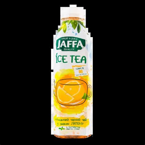 Чай холодний Jaffa Ice Tea чорний лимон екстр стев 500мл – онлайн ...
