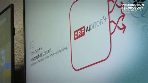 ORF S Aiditor EBU Technology Innovation