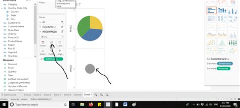 Tableau Pie Chart Tutorial How To Make A Pie Chart In Tableau