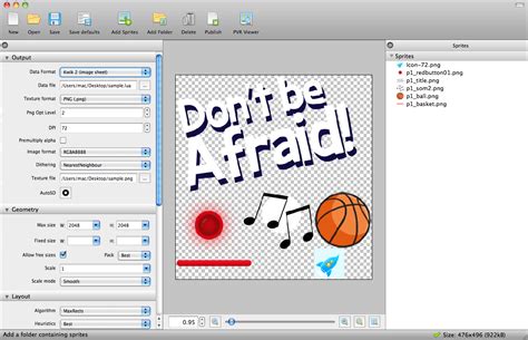 Working With Sprite Sheets Beginner Kwiksher