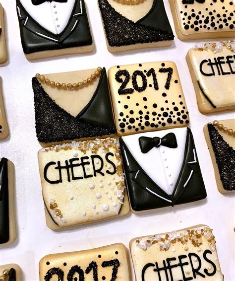 June Bug And Moo On Instagram “new Years Eve Cookies Customcookies