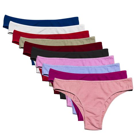 Kit Tangas Algodão Conforto Calcinha Básica Cotton Feminina Shopee Brasil