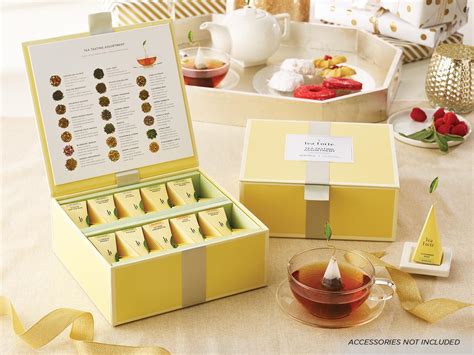 Tea Tasting Assortment Tea Chest Best Gourmet Tea Tea Forte