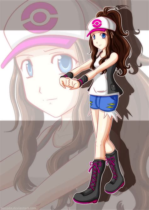 Pokemon Hilda 2 By Ancode On Deviantart