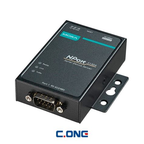 مبدل سریال یک پورت صنعتی موگزا مدل NPort A T شرکت سیوان