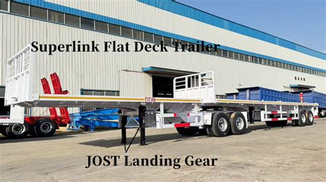 Superlink Flat Deck Trailer For Sale In Zambia
