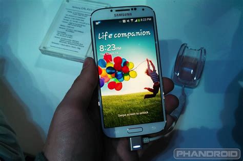 Hands On With The Samsung Galaxy S4 At The Unpacked Event In New York