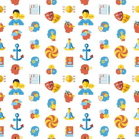 Premium Vector Neuro Linguistic Programming Icons Collection