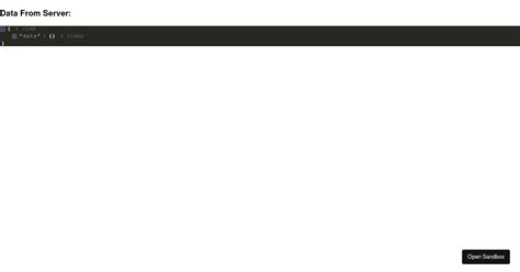 React Json View Examples CodeSandbox