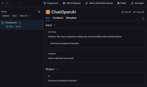 Observability Quick Start Langsmith