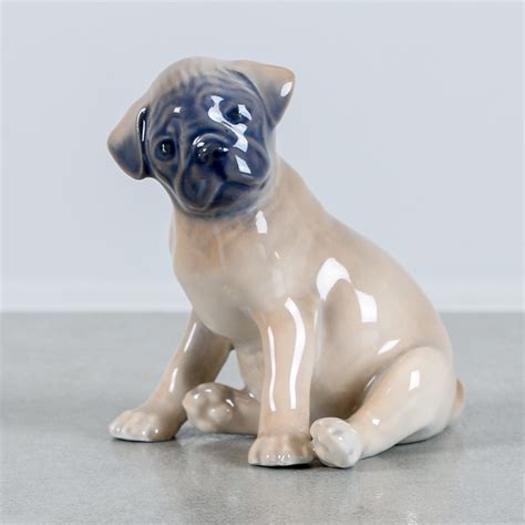 FIGURIN, "Mops", Royal Copenhagen, Danmark