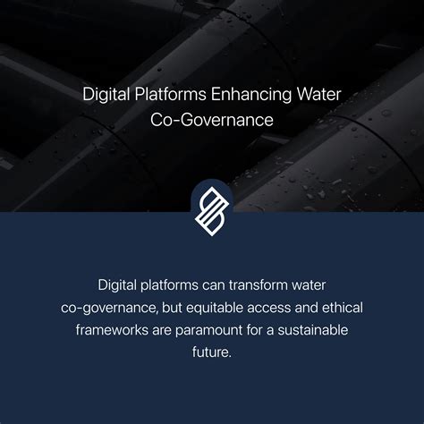 Digital Platforms Enhancing Water Co Governance → Scenario