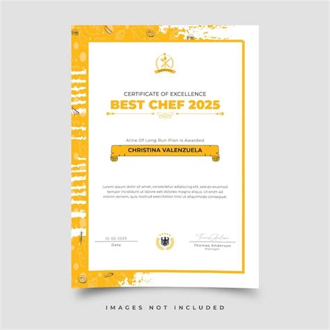 Premium Vector Vector Certificate Template