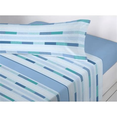 Juego De Sábanas Invierno Coralina Inglaterra Cama 150cm Azul Donegal