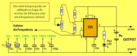 montando um oscilador de onda quadrada ajustável render blog