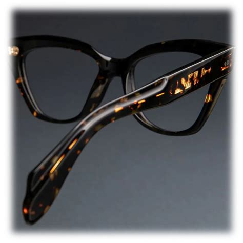 Cutler And Gross 9288 Cat Eye Optical Glasses Black On Havana
