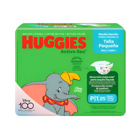 Huggies Pañal Active Sec Talla P X 25 Unidades Farmadon La Farmacia