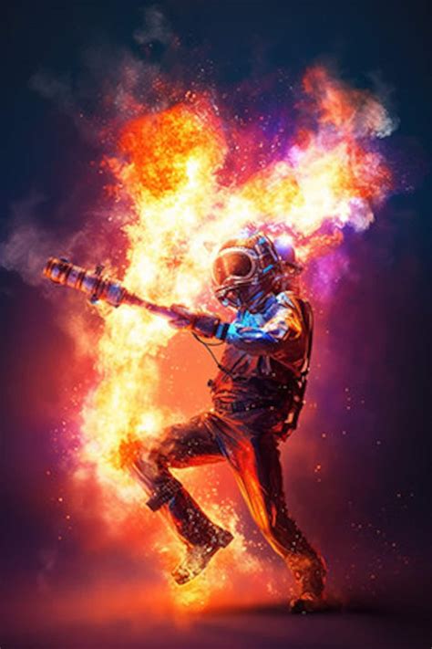 Flamethrower Digital Download Poster Art Etsy