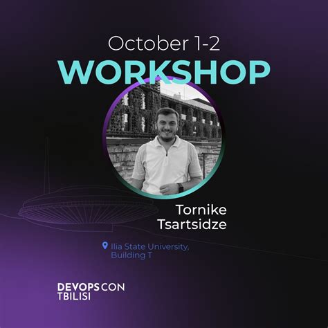 Devops Georgia On Linkedin Besides Keynote Speakers We Will Also Have Workshops On Sunday