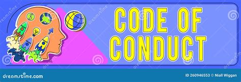 Handwriting Text Code Of Conduct Business Overview Ethics Rules Moral Codes Ethical Principles