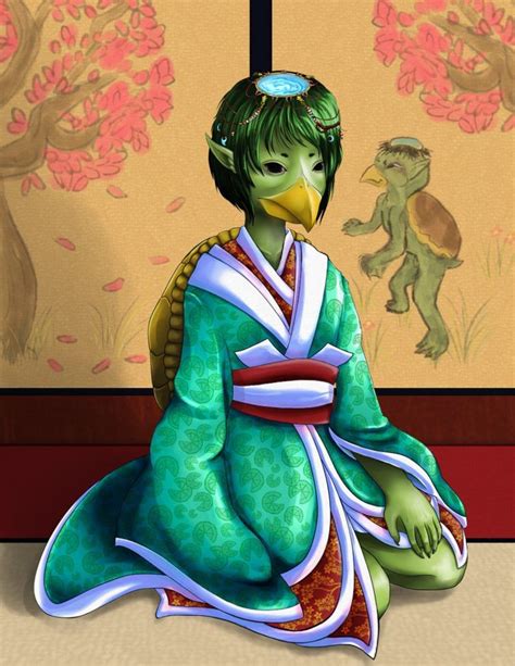 Pin By Denis Bour On Kappa Cartoon Art Japanese Yokai Cartoon