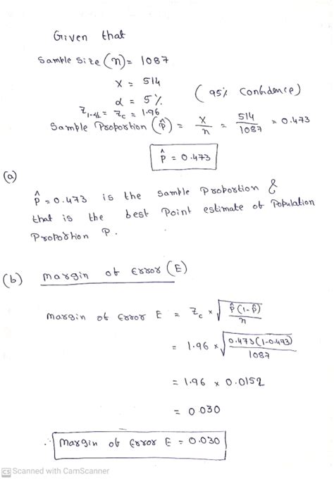 use the sample data and confidence level given below to complete parts