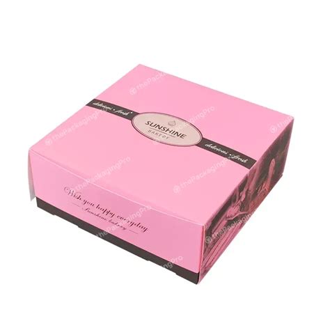 Customized Logo Bakery Donuts Pop Up Cake Sweet Bakery Packaging Bakery Cake T Customized