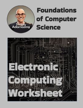Crash Course Computer Science Worksheet By Simply Adamazing Tpt