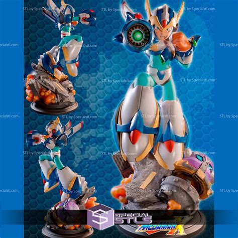 Megaman Falcom Armor Free High Quality Models