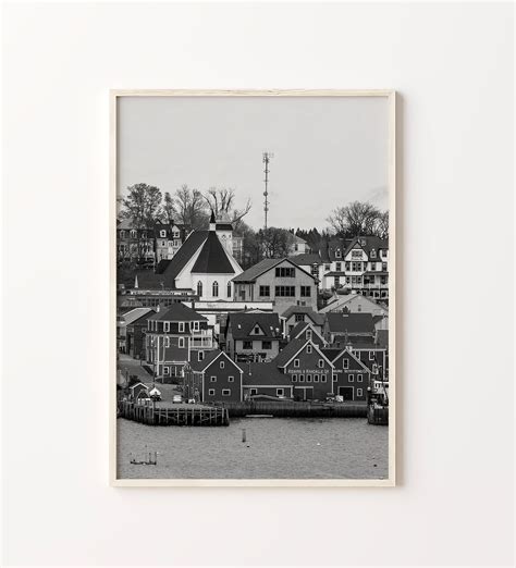 Nova Scotia City Prints Nova Scotia Black And White Prints Etsy