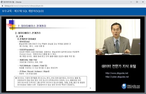 자격증 Sqld 보수교육 유효기간 영구 갱신