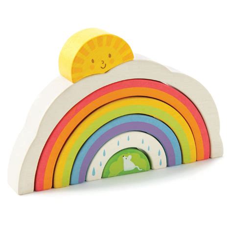 Tender Leaf Wooden Rainbow Tunnel Puzzle Shop Today Get It Tomorrow
